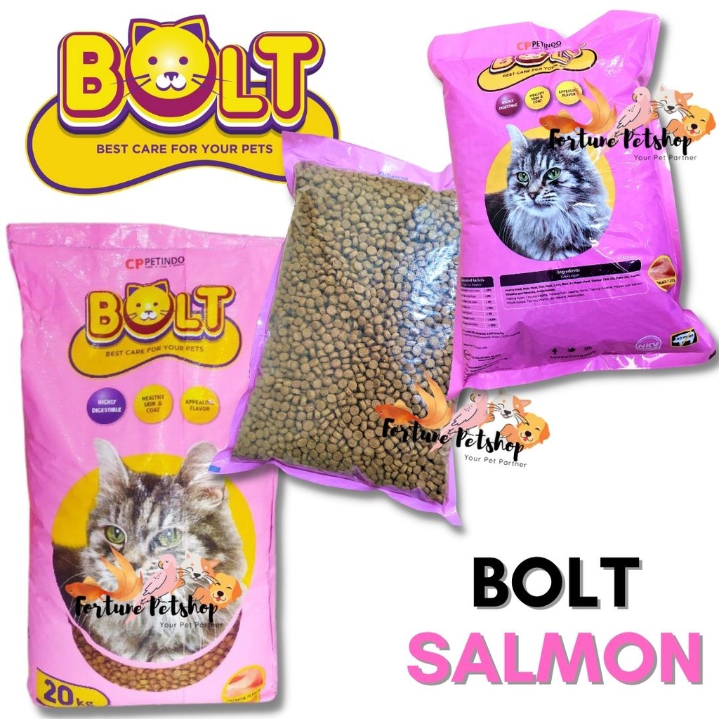 Jual KHUSUS INSTANT - Bolt Donut - lkan - Salmon - Kitten FRESHPACK ...