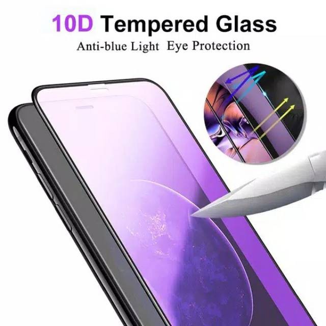 Jual ANTI BLUELIGHT TEMPERED GLASS 10D FULL COVER Xiaomi Redmi 9 / 9A / 9C / 9T / 10 / 10(5G ...
