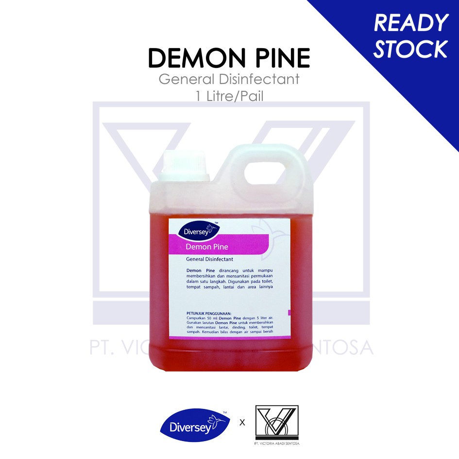 Jual [Sample Pack - 1 L] Diversey Demon Pine - General Disinfectant | Shopee Indonesia