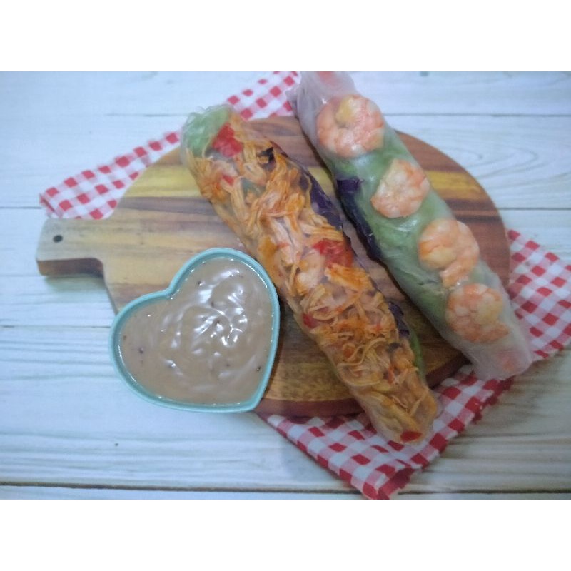 Jual Salad Sayur Roll Spring Roll Vietnam | Shopee Indonesia