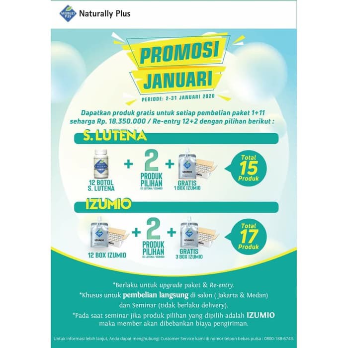 Jual Paket 1 tahun BIsnis S LUTENA NATURALLY PLUS | Shopee Indonesia