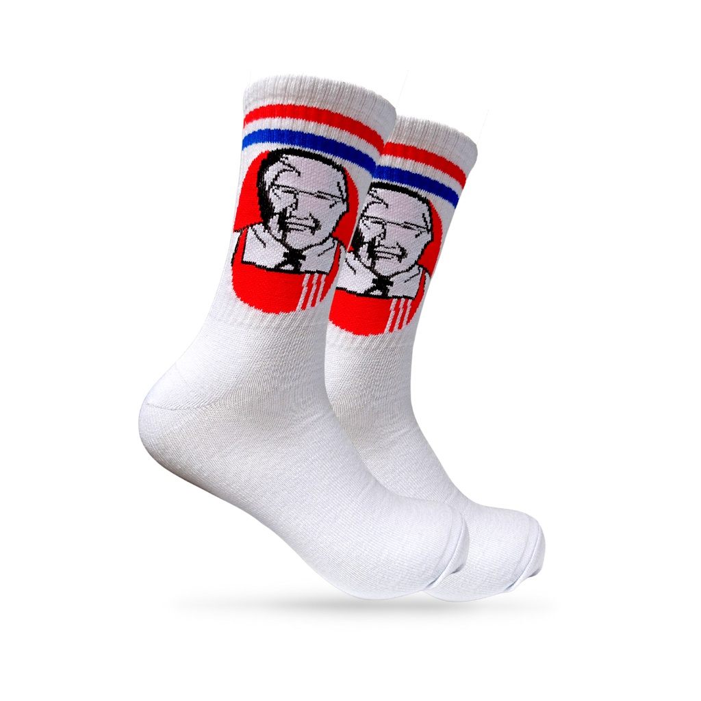 Jual Kaos Kaki Oldschool Skate Premium Motif KFC Strip BM - Andalusia ...