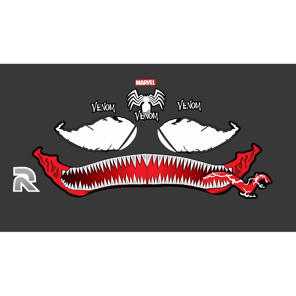 Jual Sticker Decal Helm SEMIFULL universal Part 1| Decal sticker ...