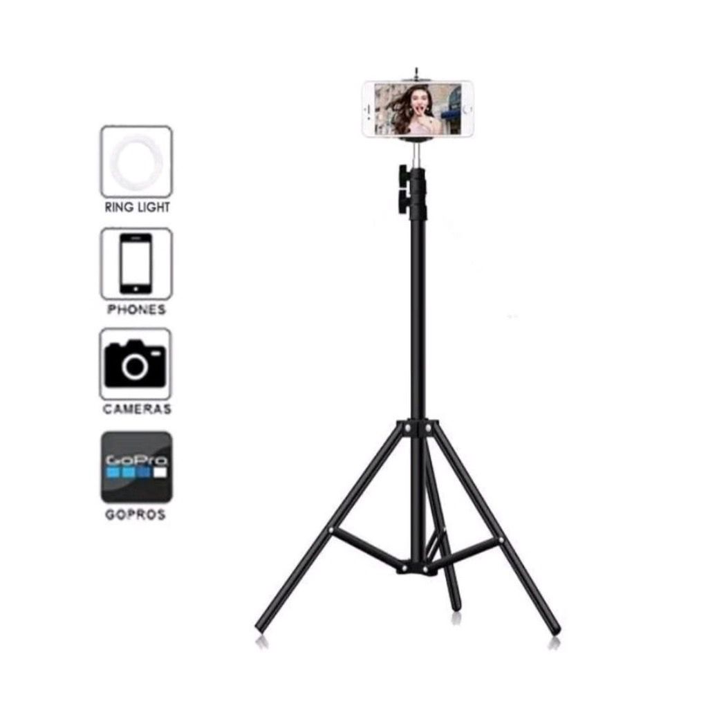 Jual Tripod 2 Meter/ Tripod HP 2M Free Holder U - Tripod Kamera Free ...