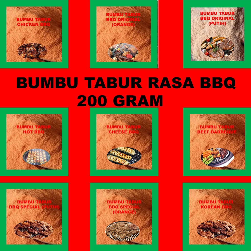 Jual Jual Bumbu Tabur Barbeque Murah Bandung Bumbu Tabur Barbeque ...