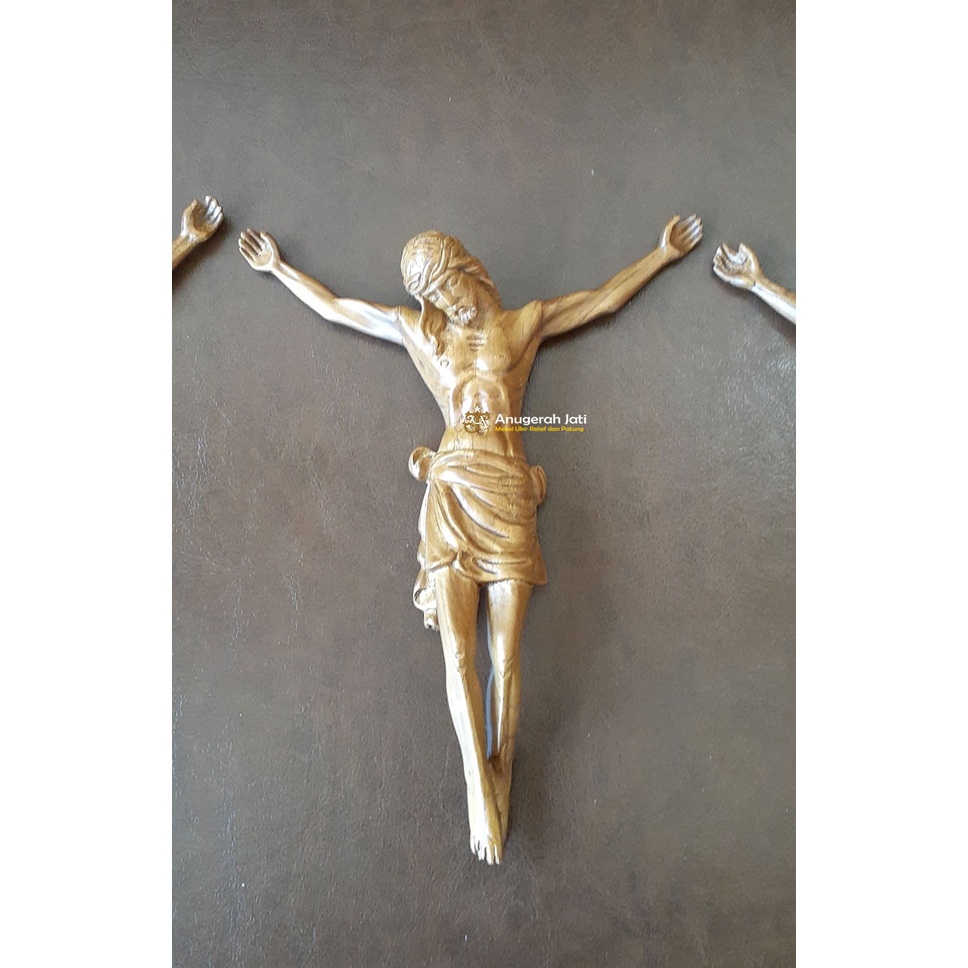 Jual Corpus Salib Kayu Jati 20cm | Shopee Indonesia