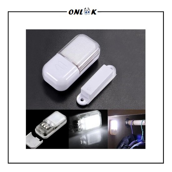 Jual Lampu Lemari Otomatis LED Automatic Closet Lamp Laci Sensor Tanpa ...