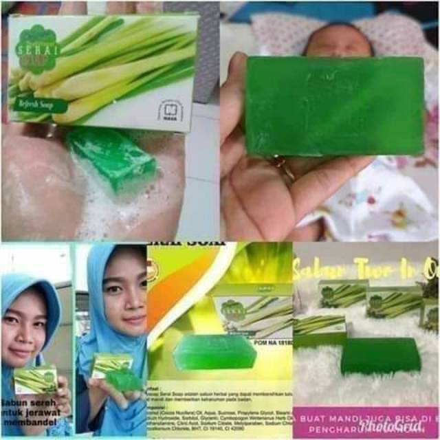 Jual Sabun sereh mengatasi gatal " di kulit original nasa | Shopee ...