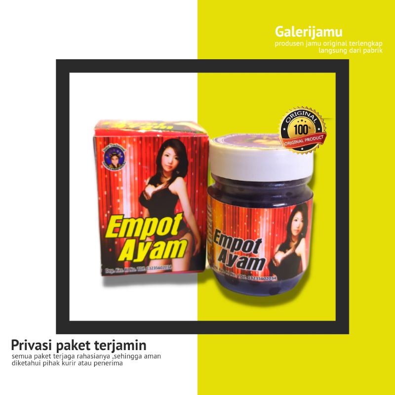 Jual jamu empot ayam madura kraton sumenep jamu original membuat miss v ...
