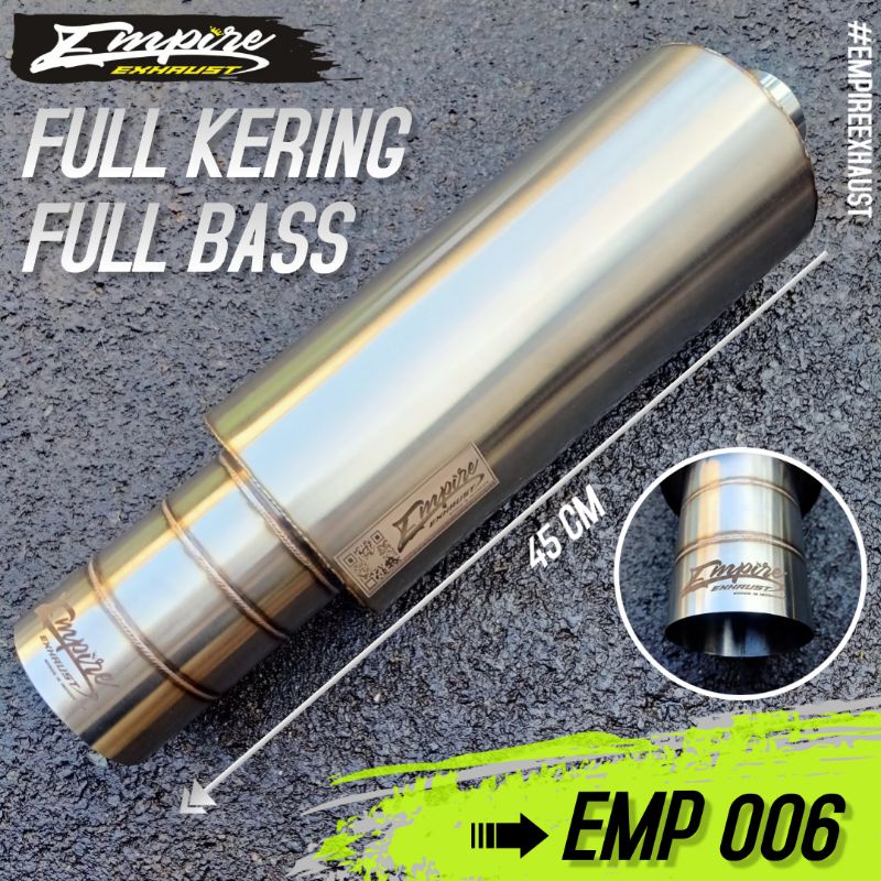 Jual EMP006 Knalpot Mobil Racing Custom Full Bass Kering Kenalpot Mobil ...