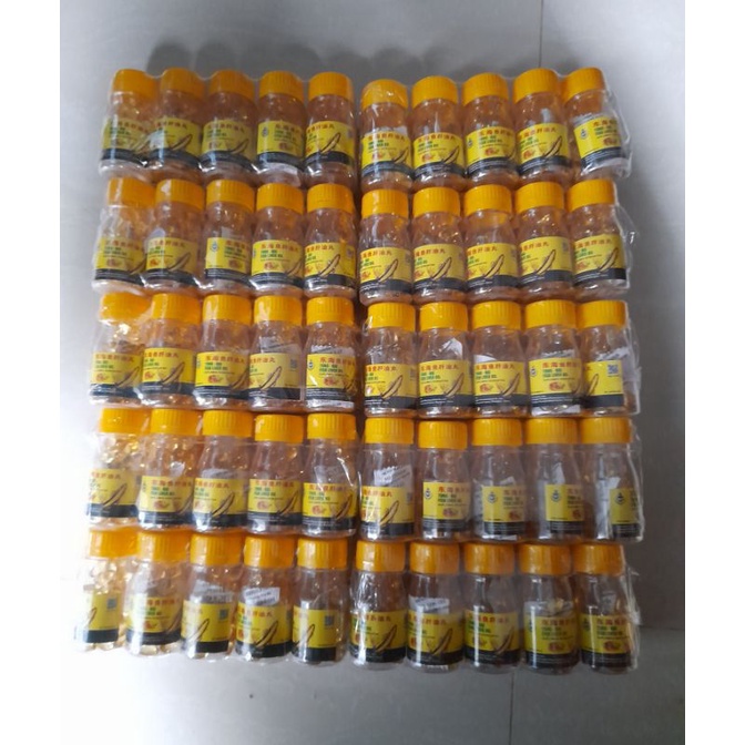 Jual Minyak ikan botol isi 50 butir | Shopee Indonesia