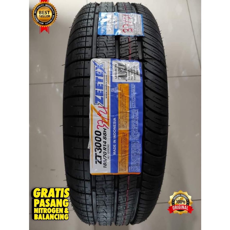 Jual BAN MOBIL AVANZA , XENIA 185 70 R14 ZEETEX ZT3000 PRODUK LOKAL ... Jual BAN MOBIL AVANZA , XENIA 185 70 R14 ZEETEX ZT3000 PRODUK LOKAL ...