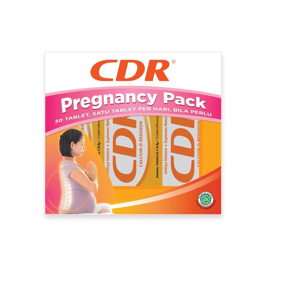 Jual Promo - Time Deals Pregnancy Pack CDR Rasa Jeruk 10 Tablet x 3 ...