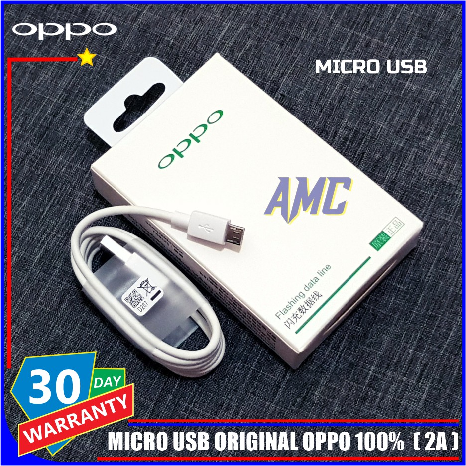 Jual Kabel Data Oppo A3S A37 A39 A57 A7 A71 A73 A83 ORIGINAL 100% Micro ...