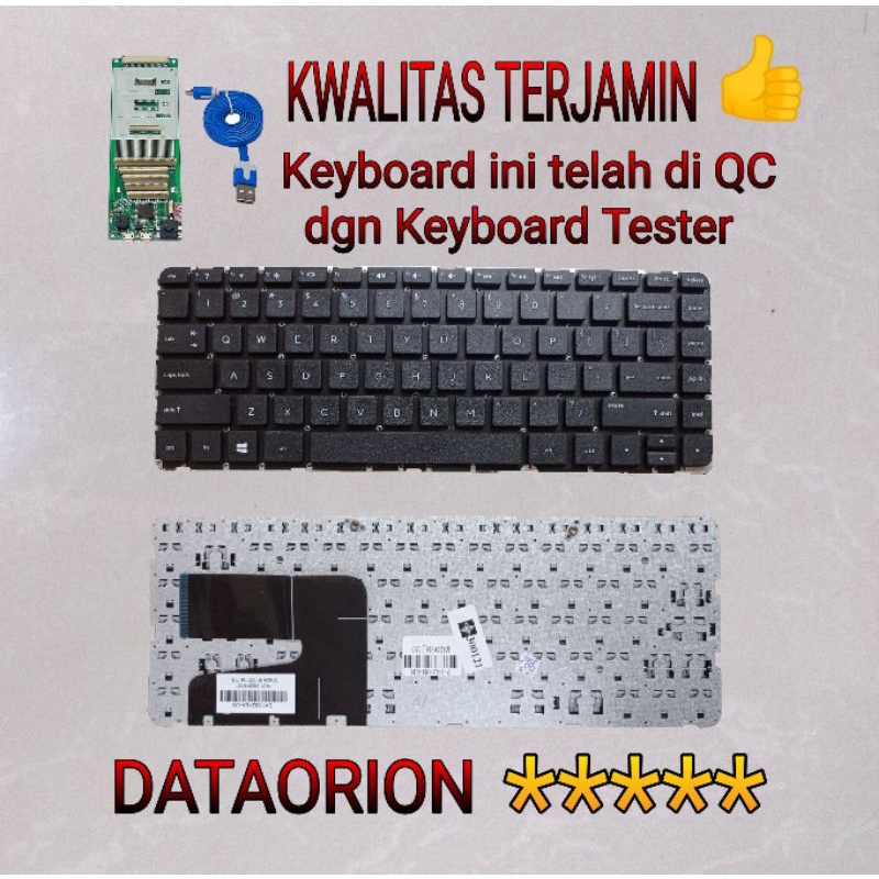 Jual Keyboard NON Frame Hp Pavilion 14D 14-D 14N 14-N 14-E 14-D010au 14 ...