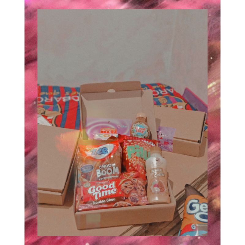 Jual PAKET SNACK BOX|PAKET SNACK BOX MURAH| SNACK BOX JAJAN |AESTHETIC ...