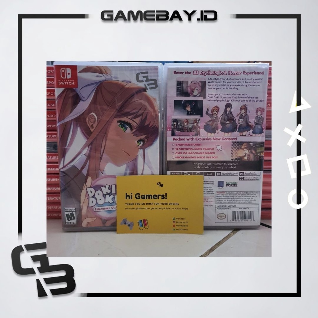 Jual Nintendo Switch Doki Doki Literature Club Premium Edition | Shopee ...