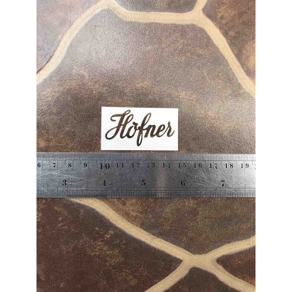 Jual Hofner Sticker Tempel Headstock Gitar Elektrik Akustik Klasik ...
