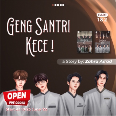 Jual Buku Novel Geng Santri Kece Original Penerbit LovRinz | Shopee ...