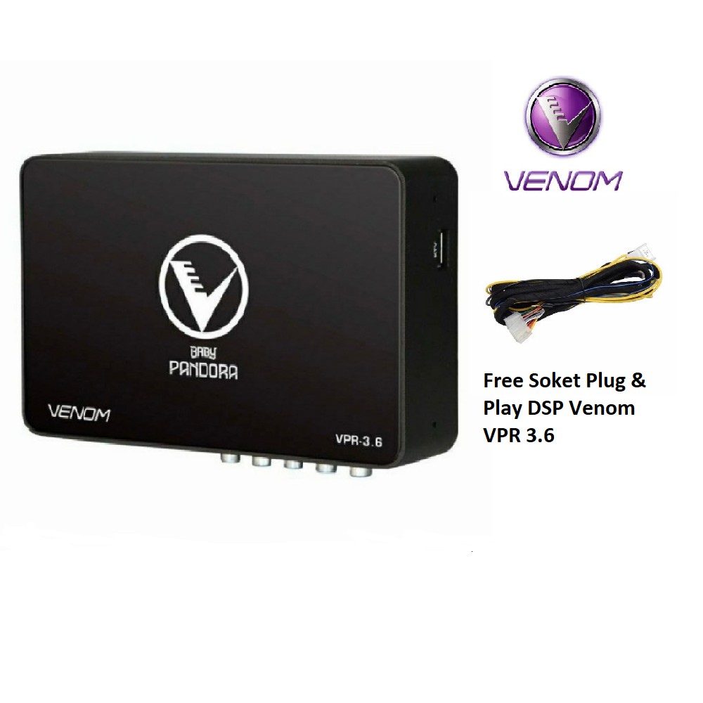 Jual Venom Baby Pandora VPR 3.6 DSP 6 channel Built Power 4 Channel ...