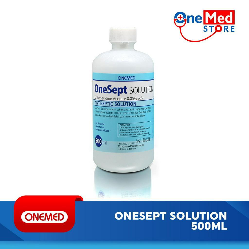 Jual One Sept Solution 500ml OneMed OP | Shopee Indonesia
