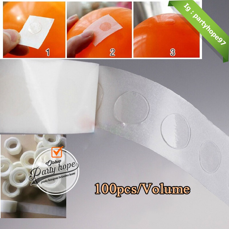 Jual Lem Balon / Perekat Balon / Ballon Glue / Tempelan Balon Dinding ...