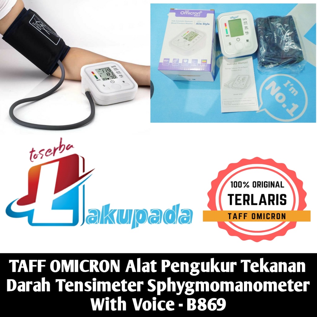 Jual Sphygmomanometer Alat Ukur - Pengukur Tekanan Darah with Voice ...