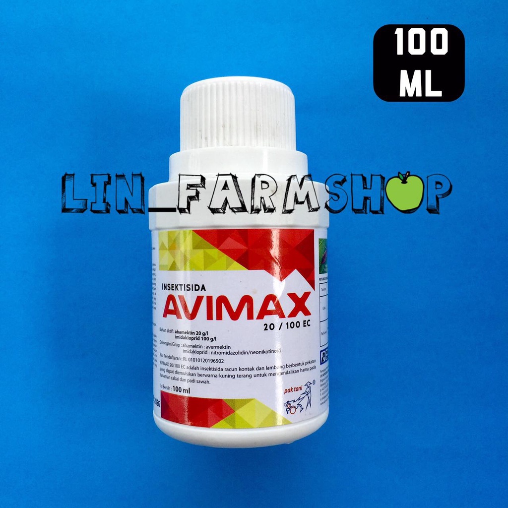 Jual AVIMAX 20/100 EC 100 ML INSEKTISIDA / AVIMAX 100ML | Shopee Indonesia