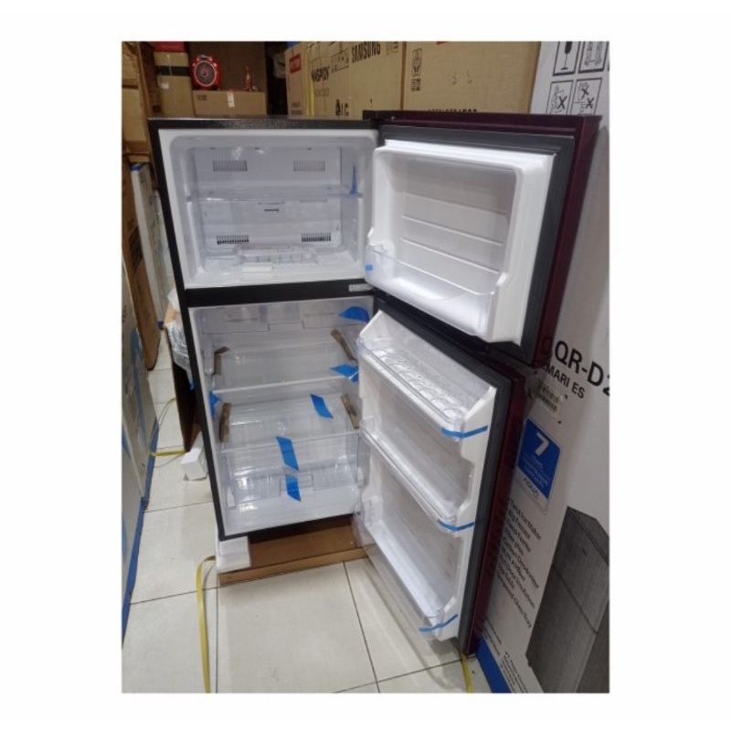 Jual Kulkas Sharp SJ 195MD SR/SG 2 Pintu - 152 Liter | Shopee Indonesia