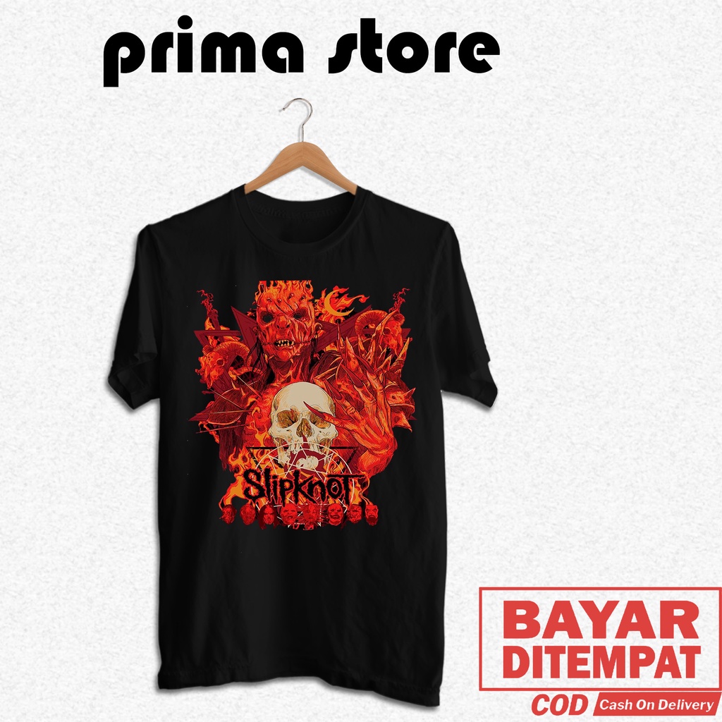 Jual KAOS SLIPKNOT , kaos custom satuan bebas design/ sablon custom ...