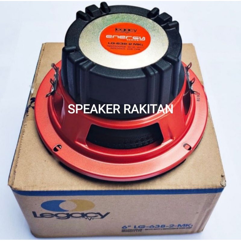 Jual Speaker Subwoofer 6 inch Legacy LG 638-2 ENERGY | Shopee Indonesia