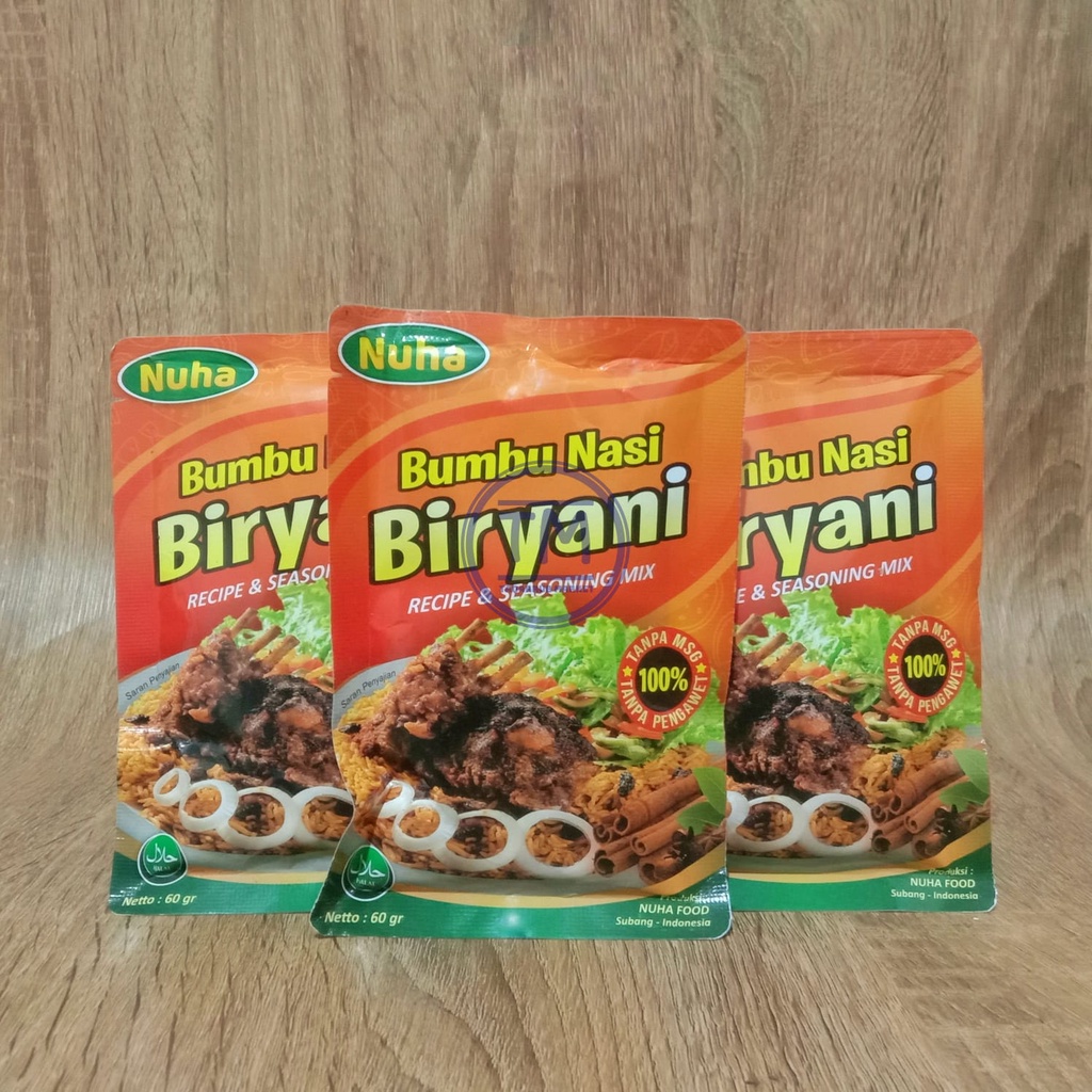Jual Bumbu Nasi BIRYANI Instant Bumbu Nasi Biryani Sachet ORIGINAL 100% ...