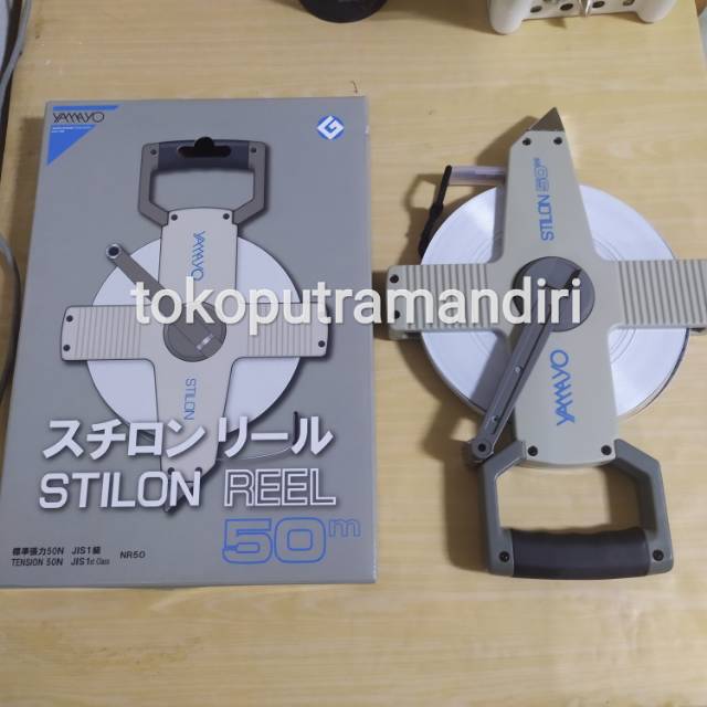 Jual Meteran YAMAYO STILON 50 METER / MEASURE TAPE YAMAYO STILON 50 MTR ...