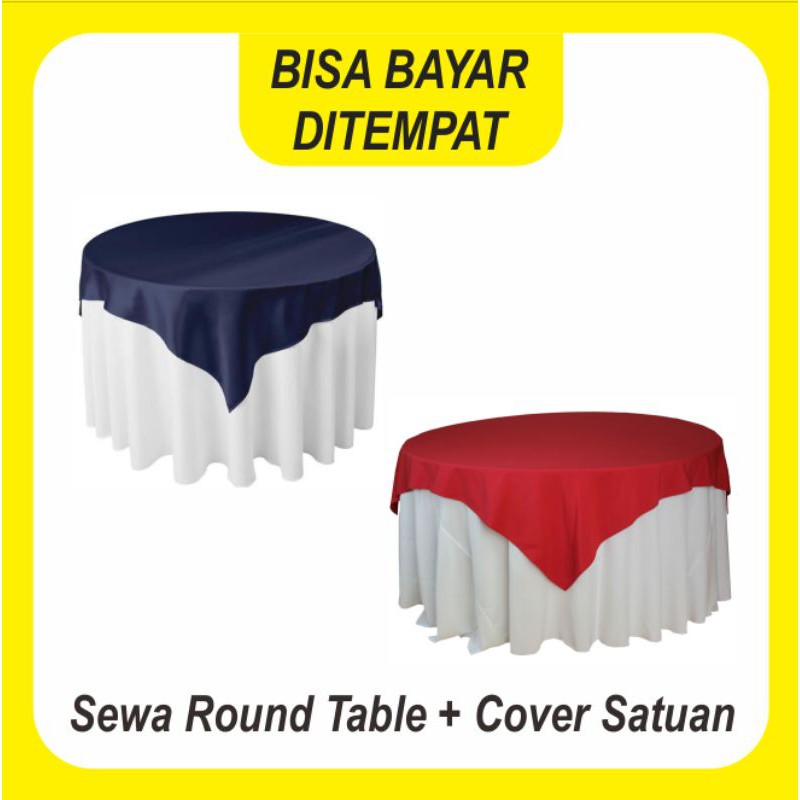 Jual Sewa RENTAL Meja Pesta Round Table Meja Makan Bundar | Shopee ...
