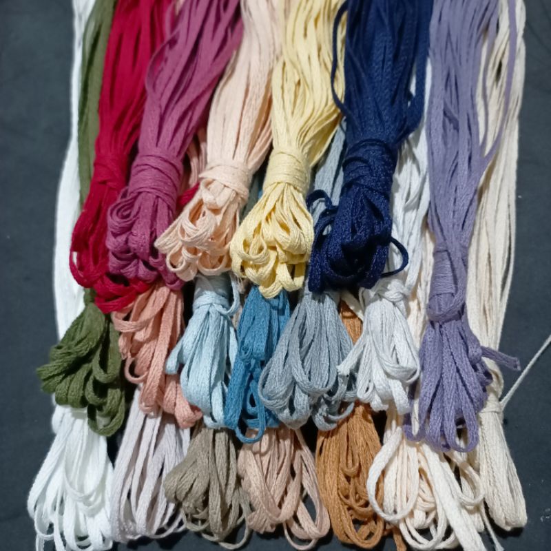 Jual twill tape,piterban katun,tali guling 3mm | Shopee Indonesia