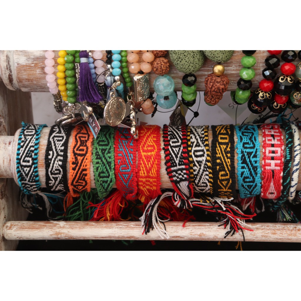 Jual GELANG ETNIK TENUN BATAK GORGA / GELANG TENUN GORGA BATAK / GELANG ...