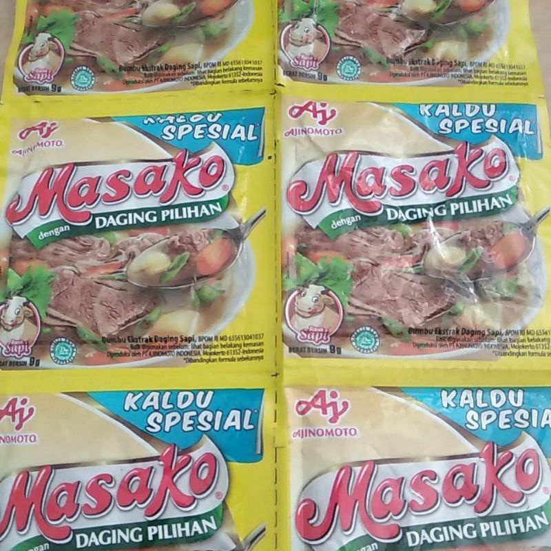 Jual Masako rasa daging sapi isi 12 @9g | Shopee Indonesia