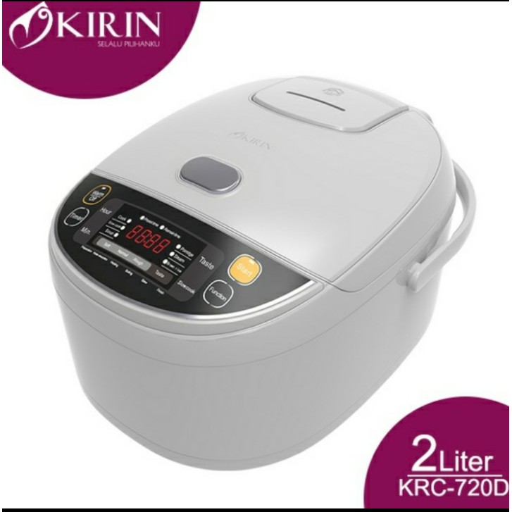 Jual Rice Cooker Magic Com Kirin Digital 2 Liter KRC 720D | Shopee Indonesia