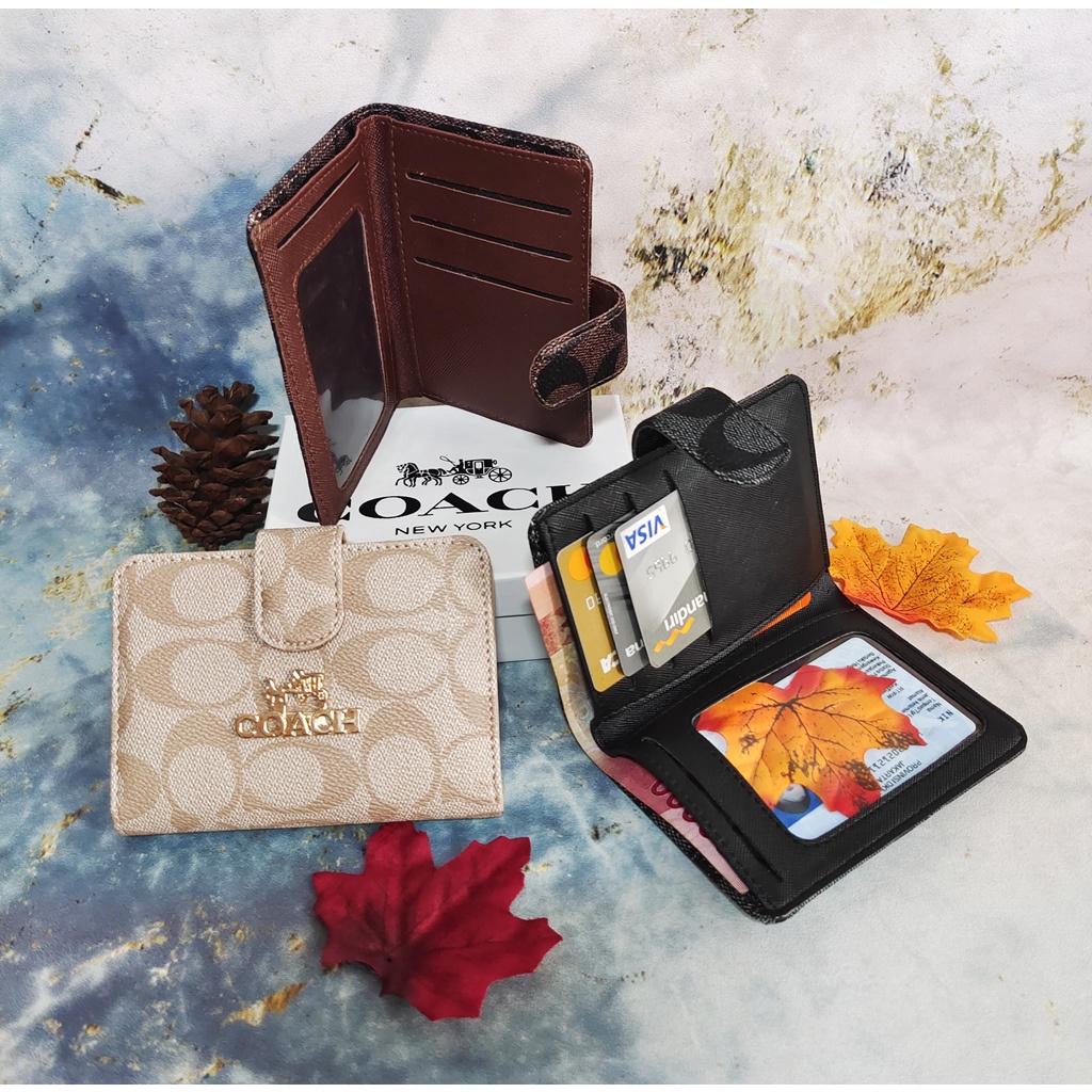 Jual Dompet Magnet Lidah Coach LV CK With Box / Dompet Mini Lipat ...