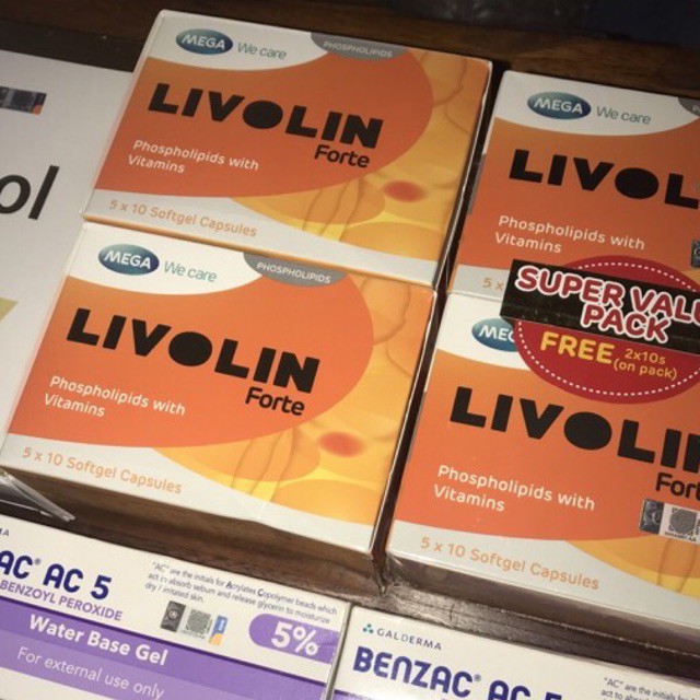 Jual Mega Livolin Forte 5x10 softgel exp 11/24 (READY) | Shopee Indonesia