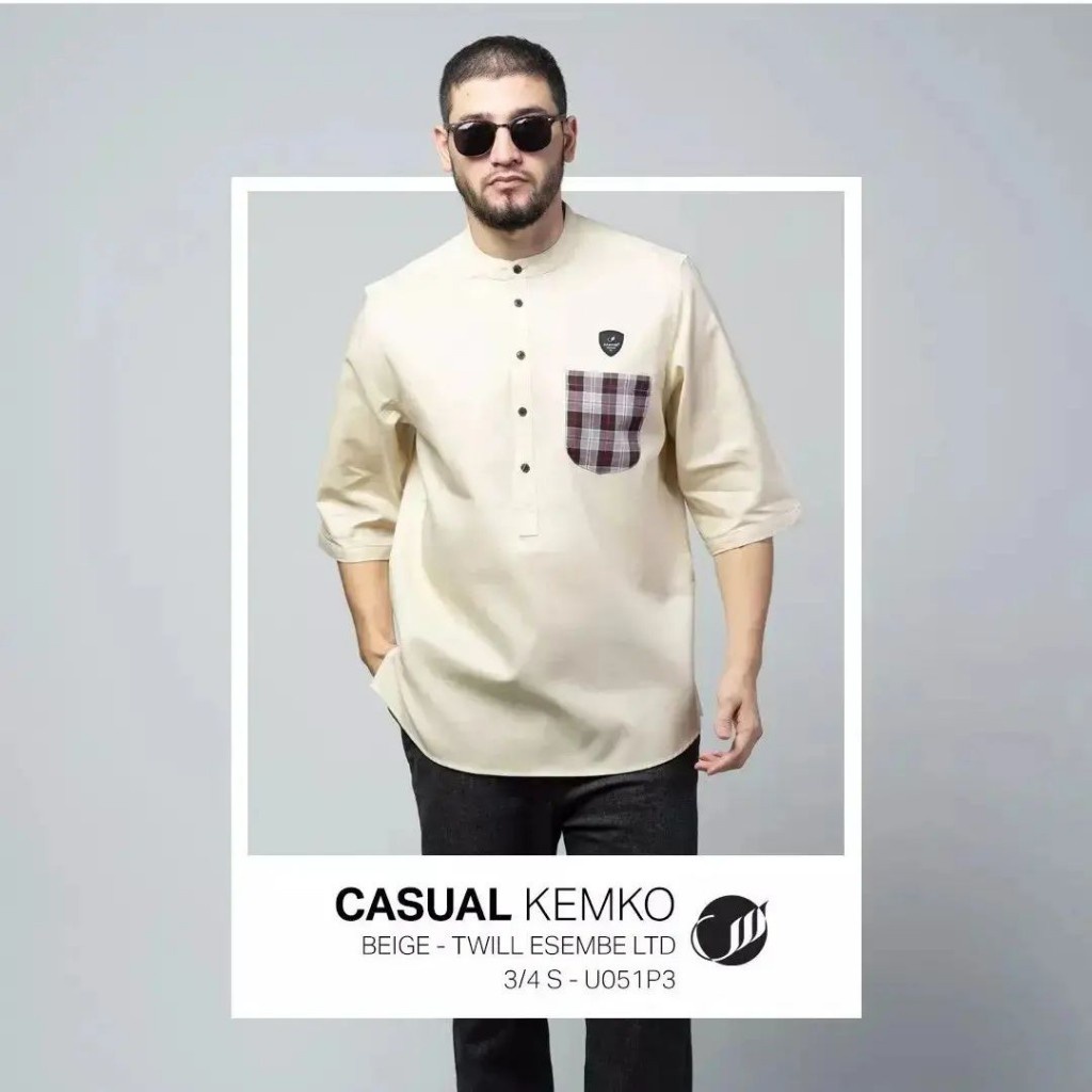 Jual Kemko Casual 3/4 Samase U051P | Shopee Indonesia