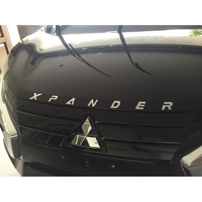 Jual emblem tulisan xpander / logo tulisan hood molding mitsubishi ...