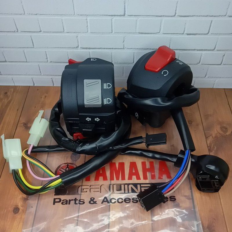 Jual holder saklar switch handle kanan dan kiri motor yamaha vixion new ...