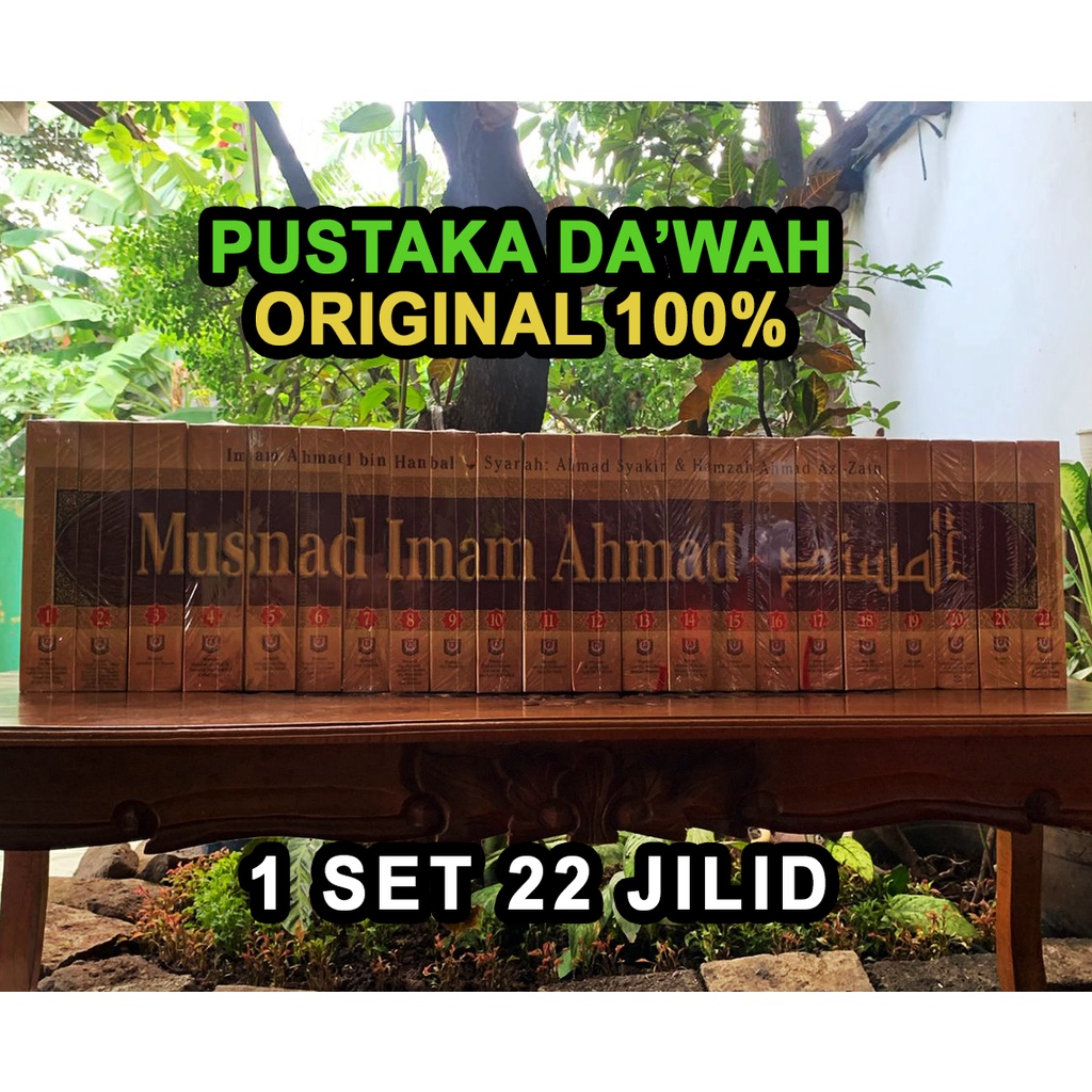 Jual Musnad Imam Ahmad 1 SET Lengkap 22 jilid ORIGINAL - Pustaka Azzam ...