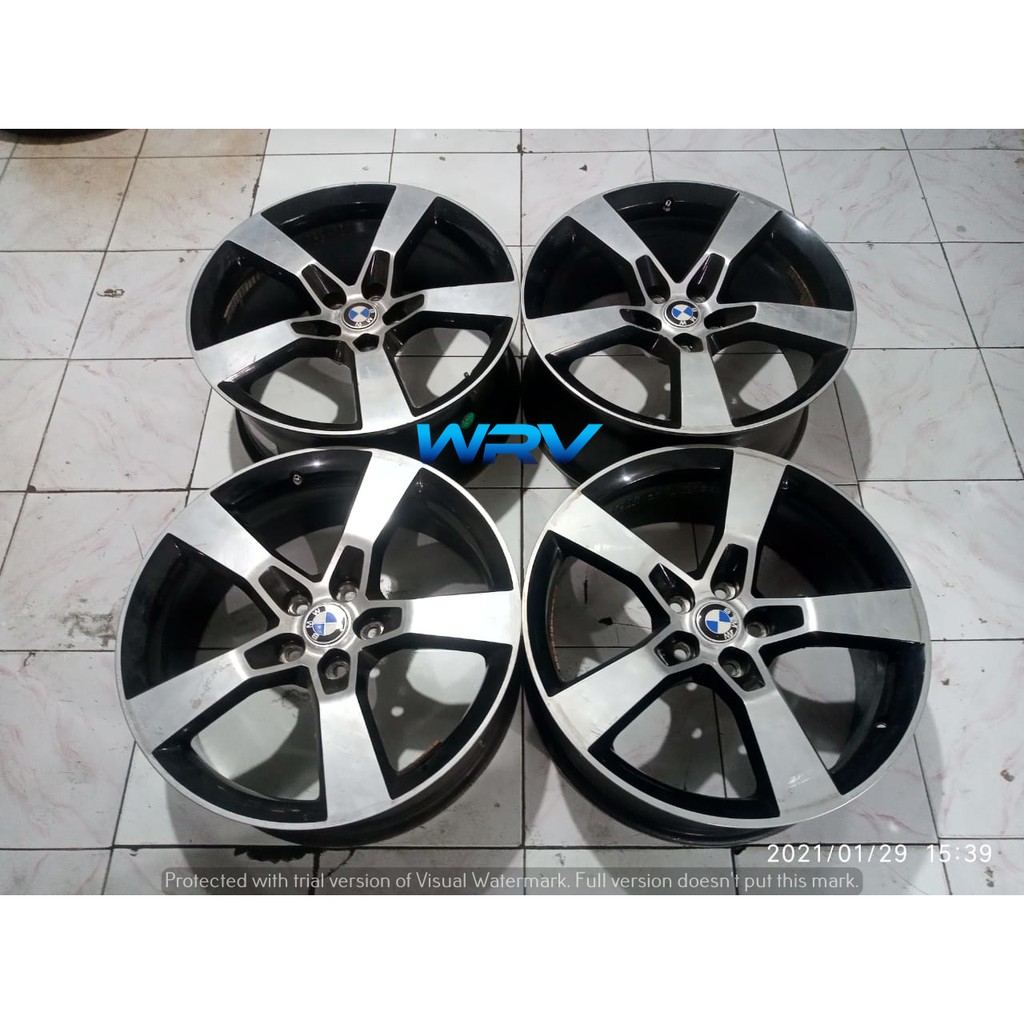 Jual velg mobil bekas bmw ring 20x8 9 pcd 5x120 seken bekas murah | Shopee Indonesia