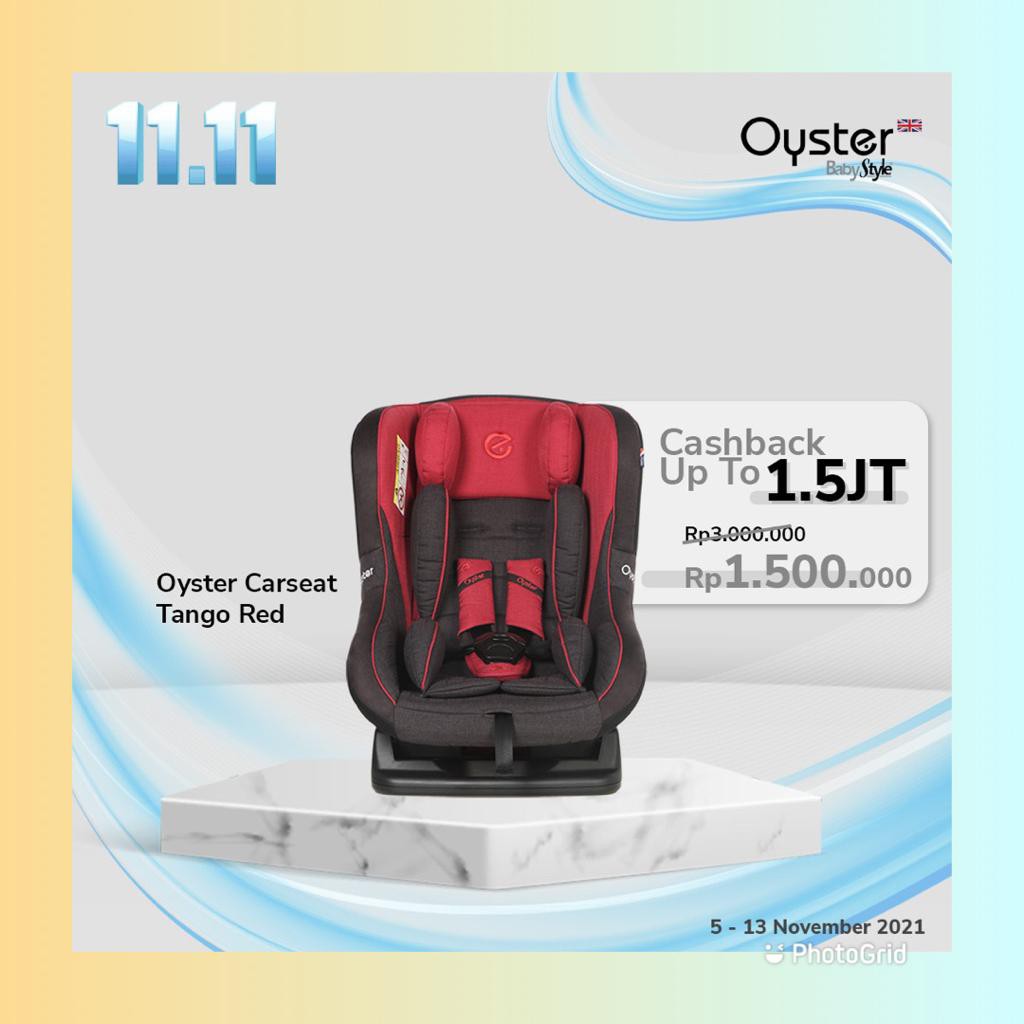 Jual Oyster Car seat Tango Red/ Dudukan Mobil Bayi | Shopee Indonesia