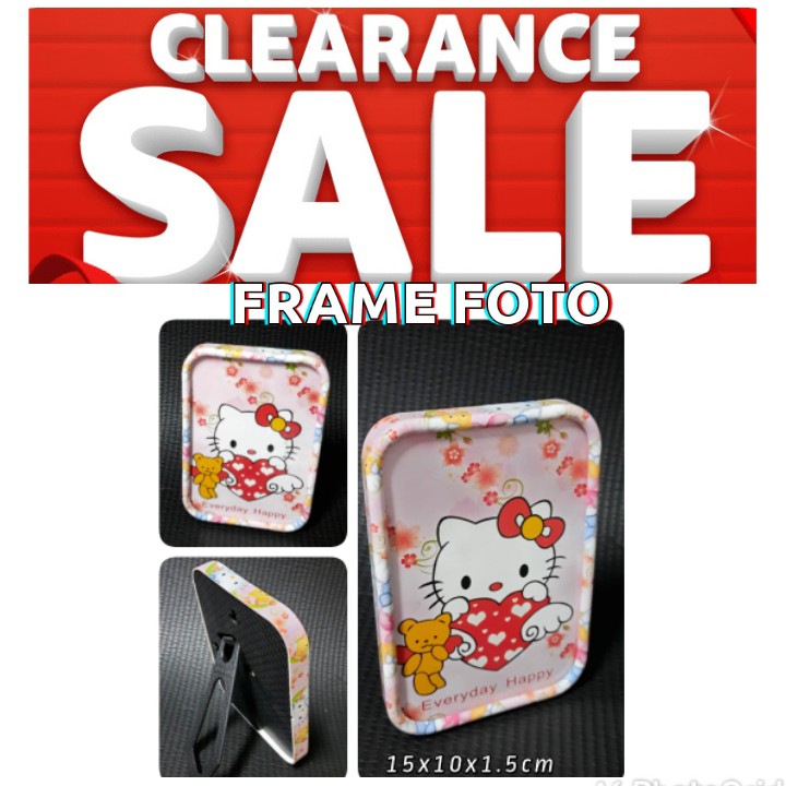 Jual OBRAL SALE Frame Foto Hello Kitty (S) | Shopee Indonesia