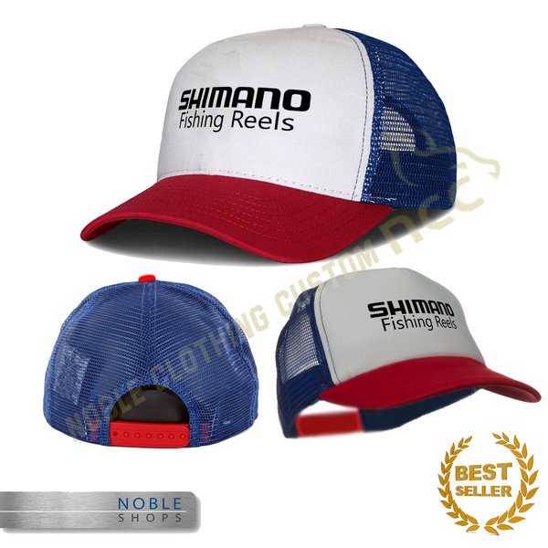 Jual TOPI JARING TRUCKER HAT SHIMANO MANCING PANCING V01 LOGO SIMBOL ...