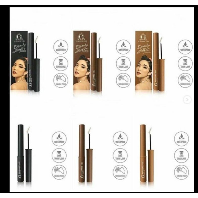 Jual Madame Gie Browcara (Maskara Alis) | Shopee Indonesia