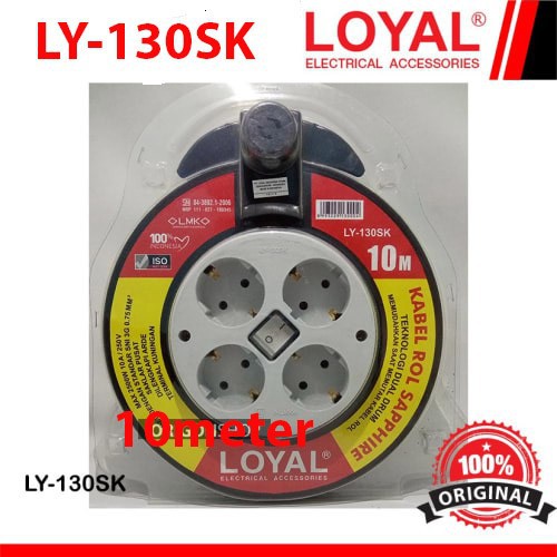 Jual Kabel Roll 10m LY-130SK SAPPHIRE PANJANG KABEL10M SAKLAR INDIKATOR ...